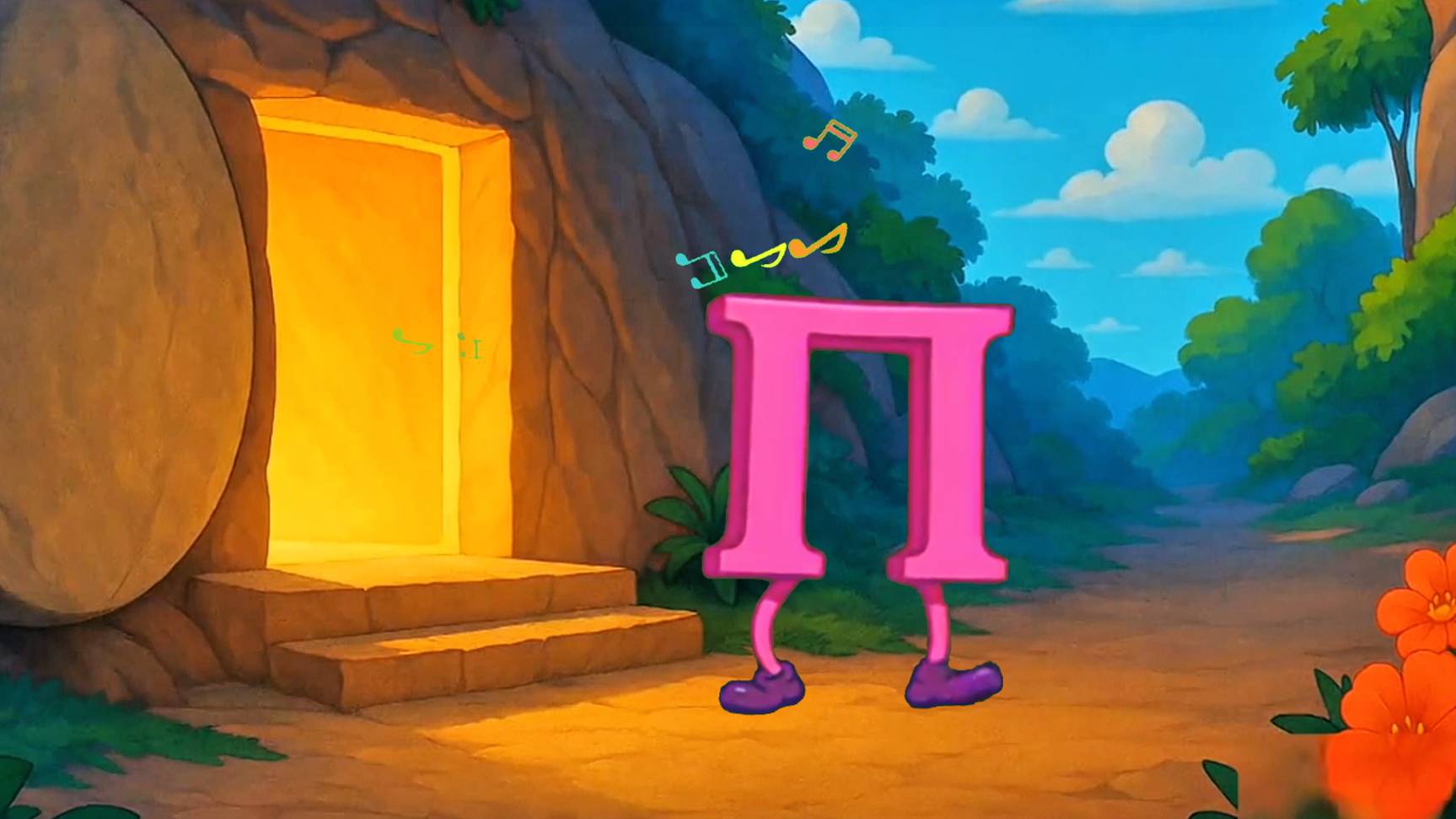 Азбука - алфавит - букварь для детей, библейская азбука, Буква П, Пасха