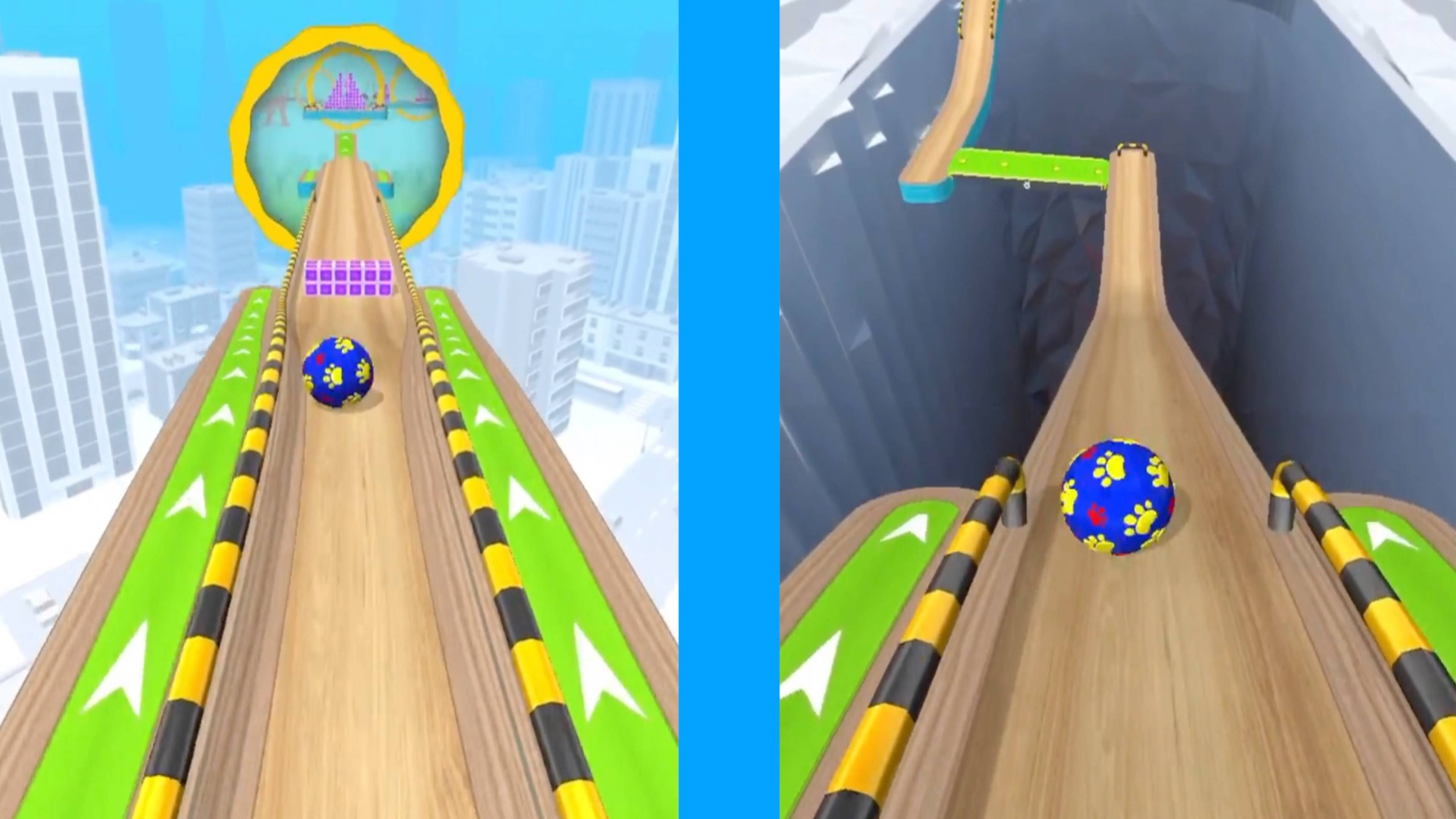 Going balls All Levels Gameplay IOS Android Going Balls Level 648 Portal run