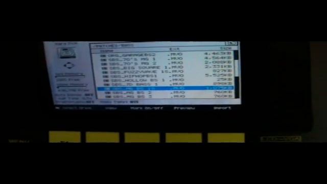 Setup Keyboard with MV8800 Instruments