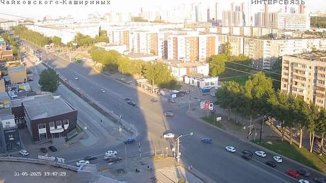 Момент ДТП 31.05.2025 с мотоциклистом г. Челябинск бр.Кашириных / Чайковского