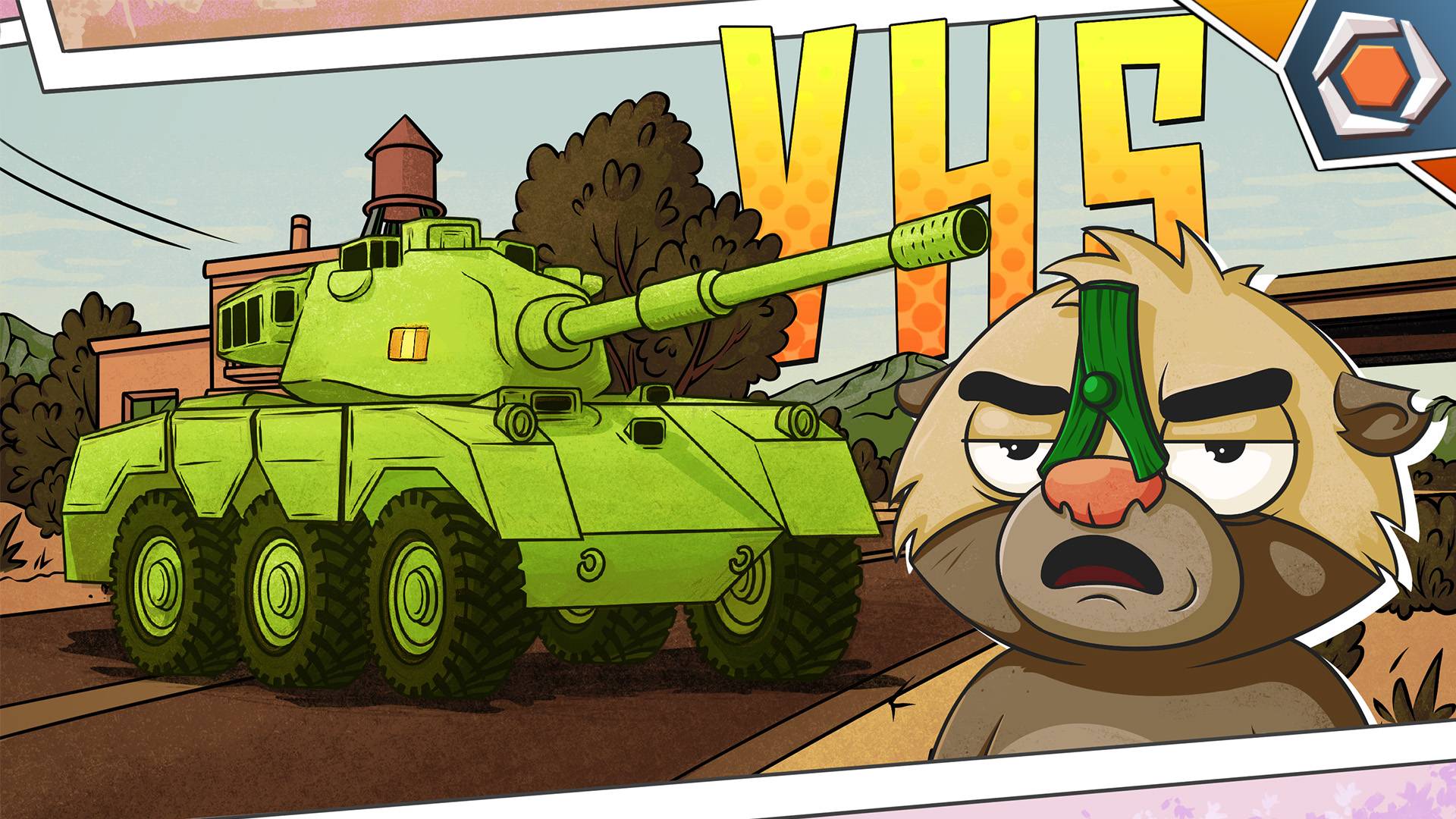 Мир танков — БРИТАНСКИЕ КОЛЁСА ЯРОСТИ | Гундосый репортаж #5