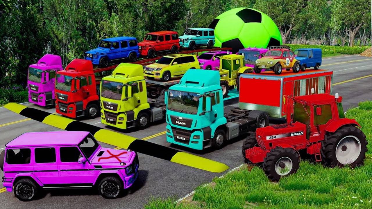 Мультики для детей про яркие машинки смотреть онлайн бесплатно. Мультики для малышей