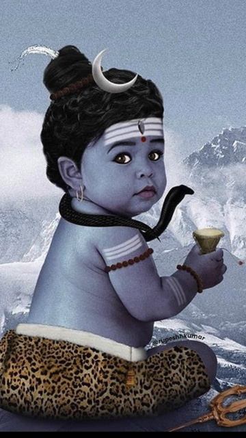 «Калика пурана». Царь дал имя сыну, увенчанному месяцем - Чандрашекхара