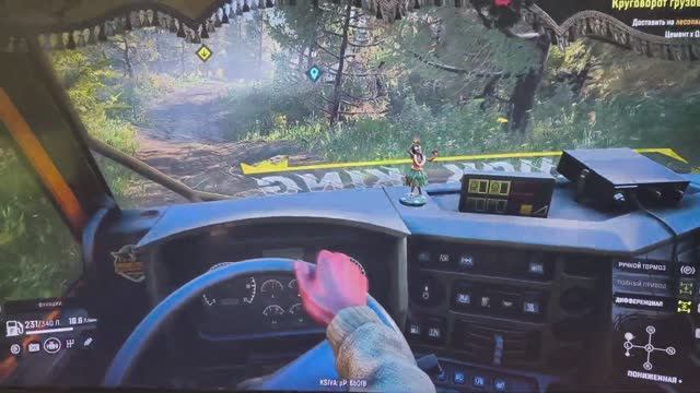 Snowrunner. Каскадер