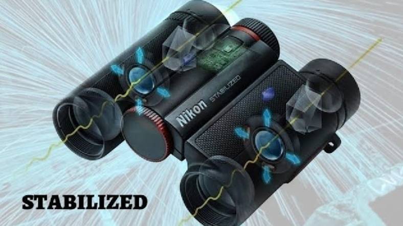 Бинокль Nikon 10x25 STABILIZED.