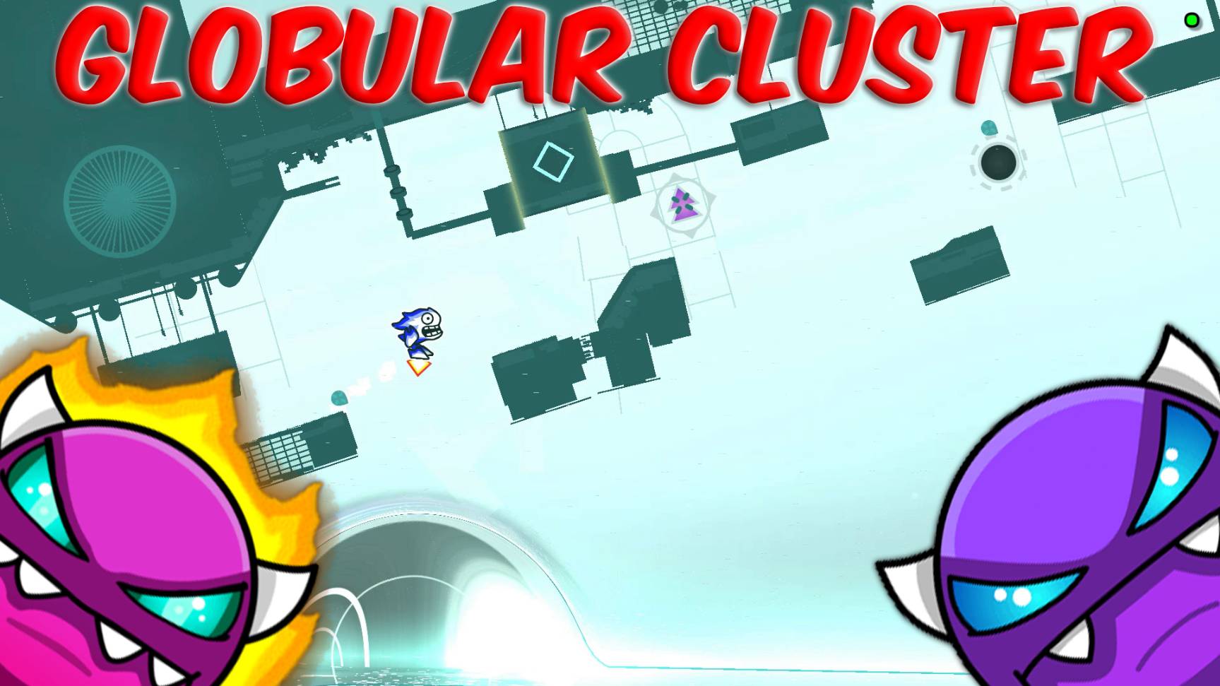 Weekly Demon "Globular Cluster" (Easy Demon) by Buziris | Geometry Dash 2.2