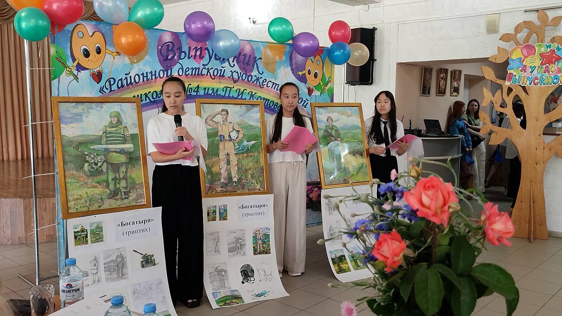 Дипломные работы юных живописцев (02.06.2025)