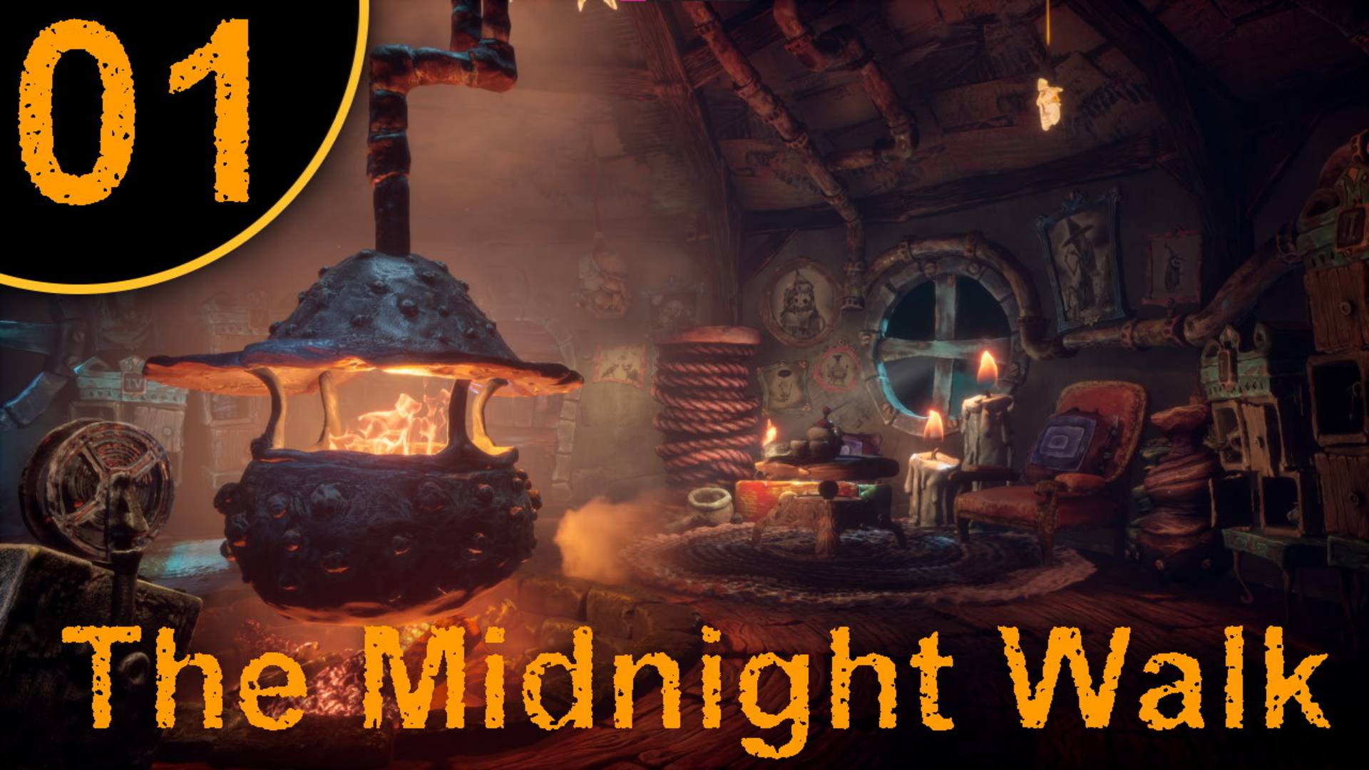 №1 The Midnight Walk. Начало со сложностями, Горшочек и Хауси