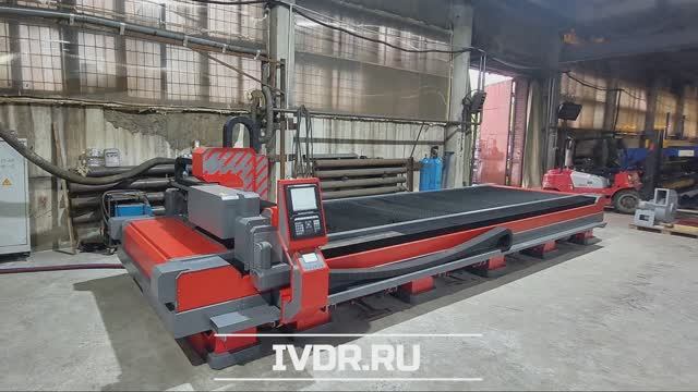 В Новосибирске введен в эксплуатацию очередной станок лазерной резки металла INVADER PRO-1560, 6 кВт