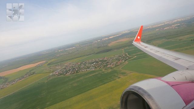 Полет из Москвы (Домодедово) в Ижевск. Часть 1 - Взлет