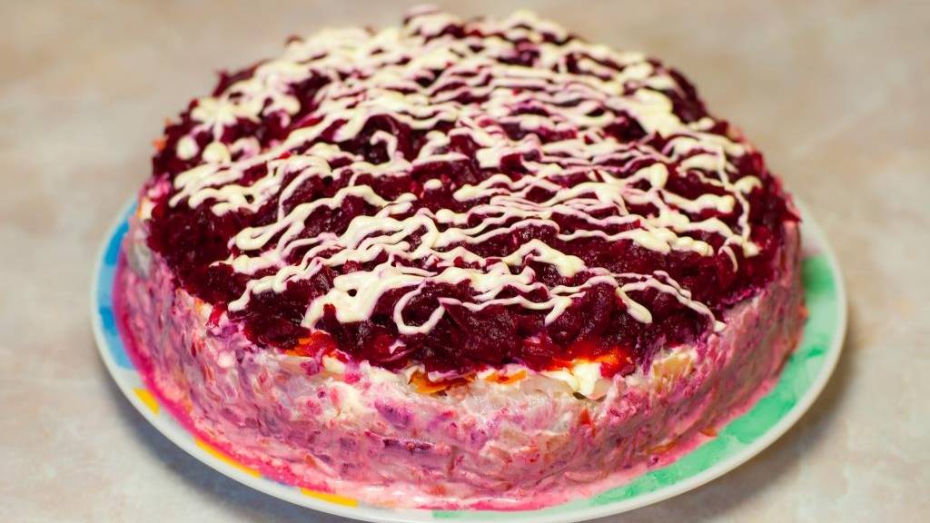 Селедка под шубой Одесский рецепт