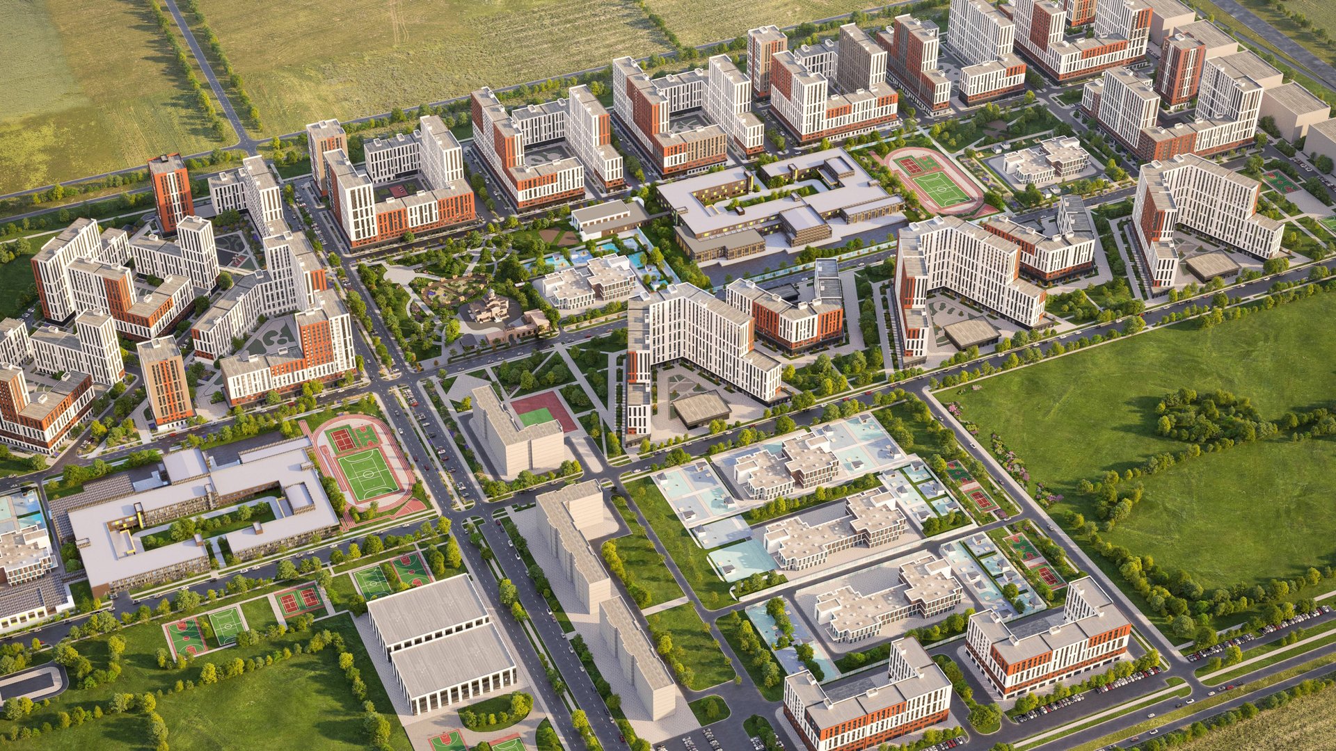 Жилой комплекс "Первое место" в Краснодаре