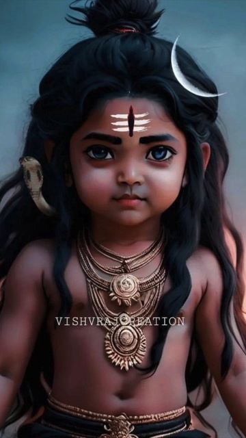 «Калика пурана». Шива воплотился из трёх частей как Луной увенчанный сын царя