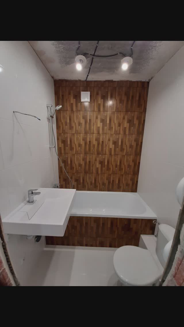 Ремонт санузла 3.5 м.кв. Ремонт. Калининград. Холмогоровка.