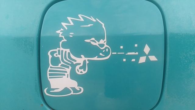 Наклейка Mitsubishi