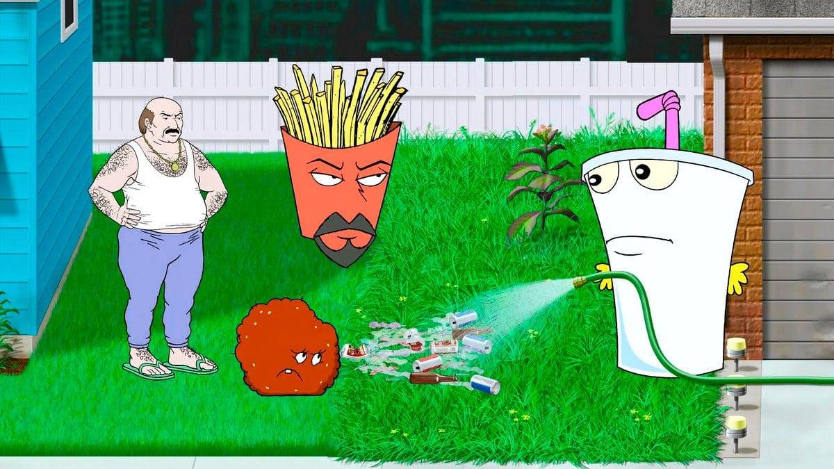 Сериал Команда Фастфуд - 7 сезон 1 серия / Aqua Teen Hunger Force