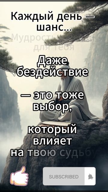 Каждый день — шанс...