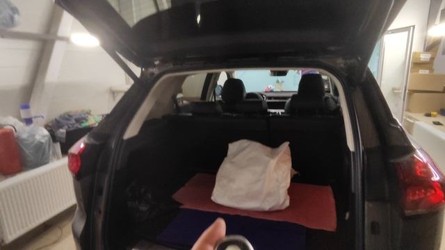 Belgee X70 - электропривод багажника