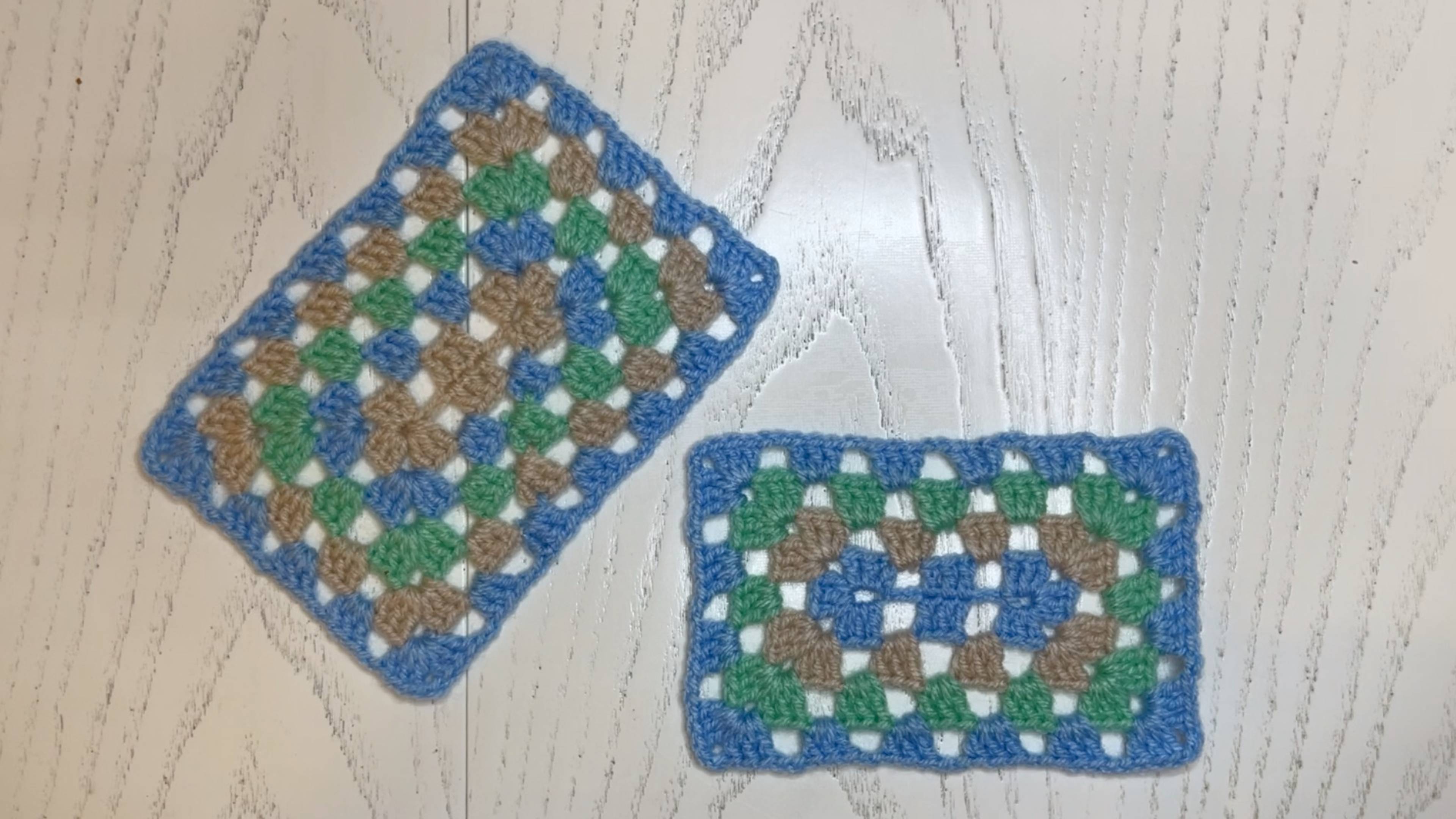 🧶 Мотив "Базовый Прямоугольник" – Пошаговый МК| Прямоугольный Мотив Любого Размера Крючком