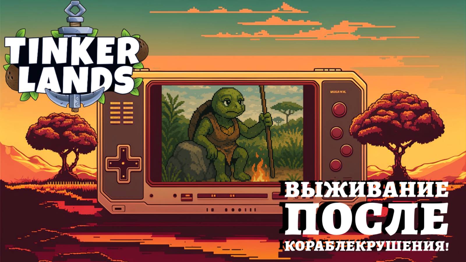 Запись стрима от 26/05/2025: Tinkerlands - Выживание после кораблекрушения! Часть 1.
