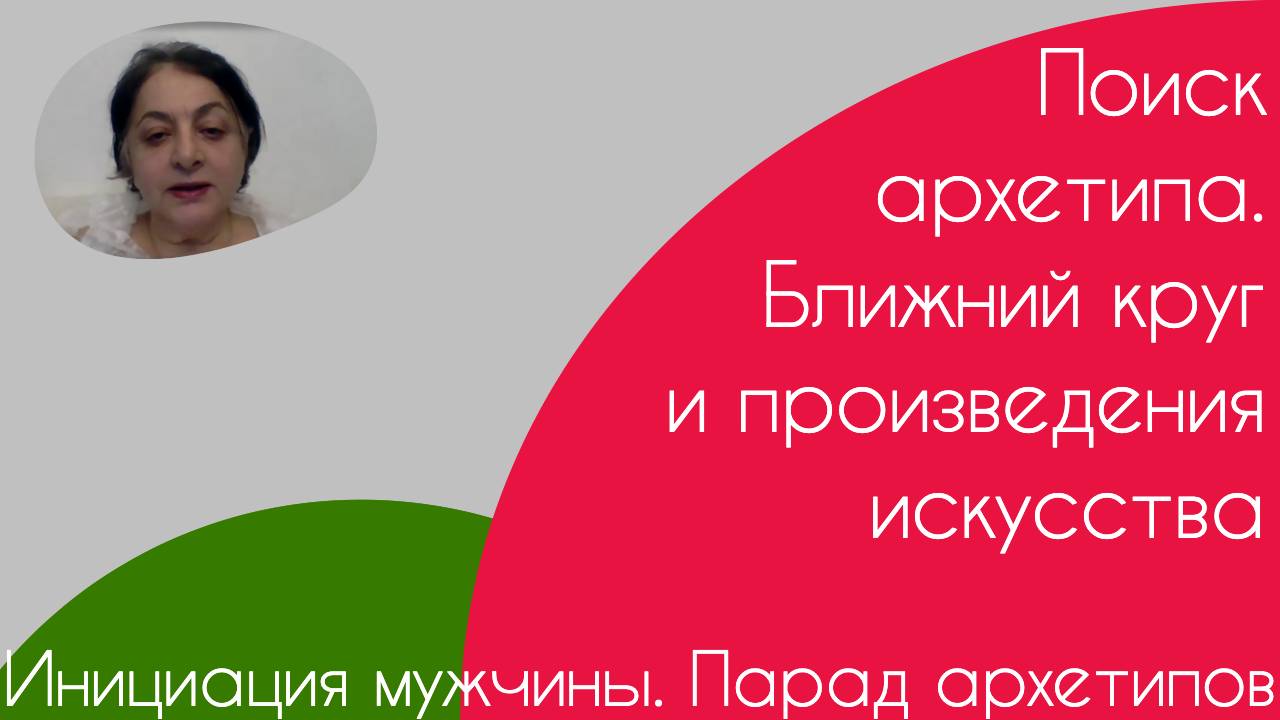 Инициация мужчины. Парад архетипов