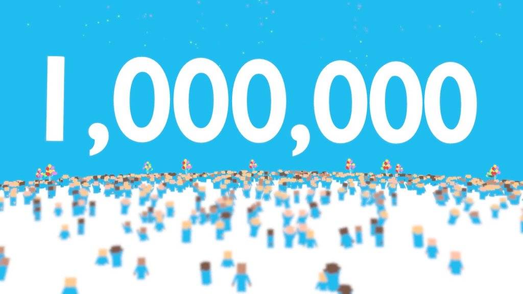1 000 000 ПОДПИСЧИКОВ!