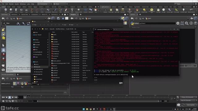 10 Installing Python's pandas module