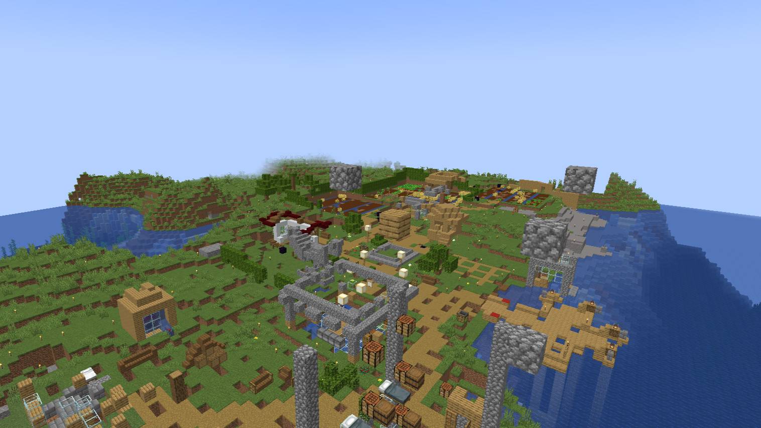 ВОЙНА НА СЕРВЕРЕ MINECRAFT | Уничтожили город — мы стерли их с лица земли 🔥