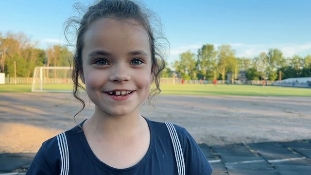 Шуточный опрос юных футболистов на Первенстве Ейского района