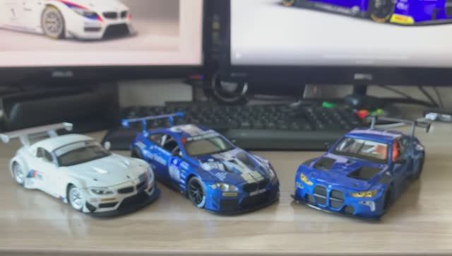 Обзор моделей BMW M6 GT3, M4 GT3, Z4 GT3 от MSZ в масштабе 1/24