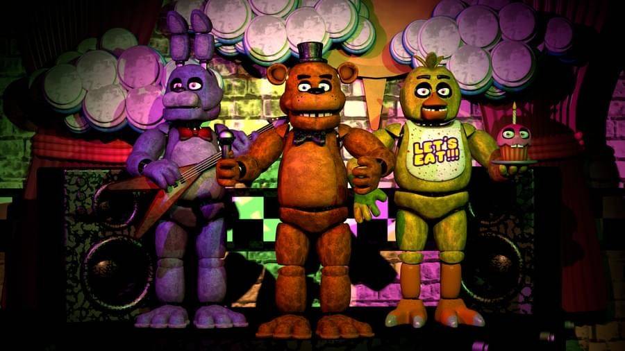 Плюшовые поскуды !FNAF 1