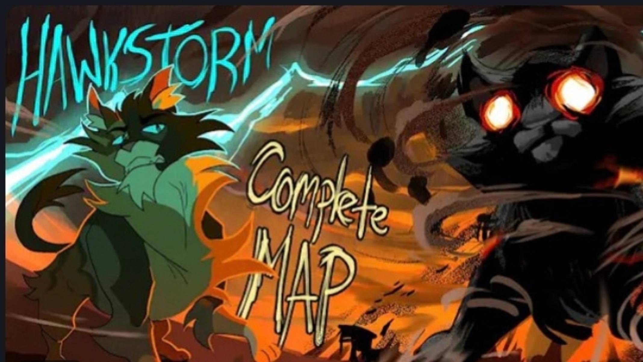 коты воители мап Коршун (ПЕРЕЗАЛИВ)