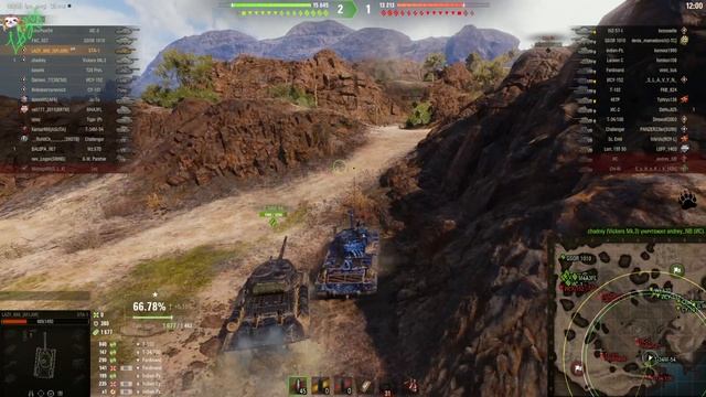 Мир танков STA-1 бой на Мастера 6000 сумарки