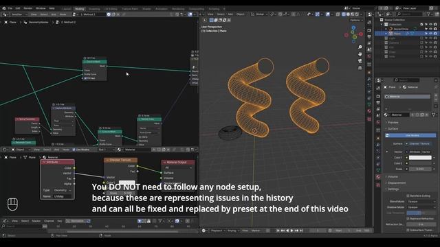 Talk Bevel Curve And Creating(Обсудите Скос Кривой И Создание)42Geometry Nodes