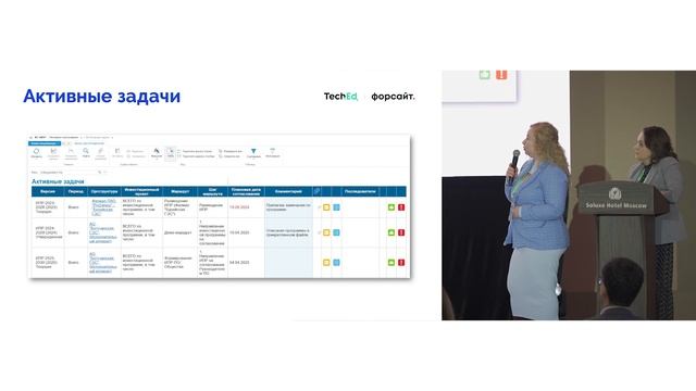 Форсайт TechEd 2025. Ольга Горина, Бэла Темирканова, GMCS.