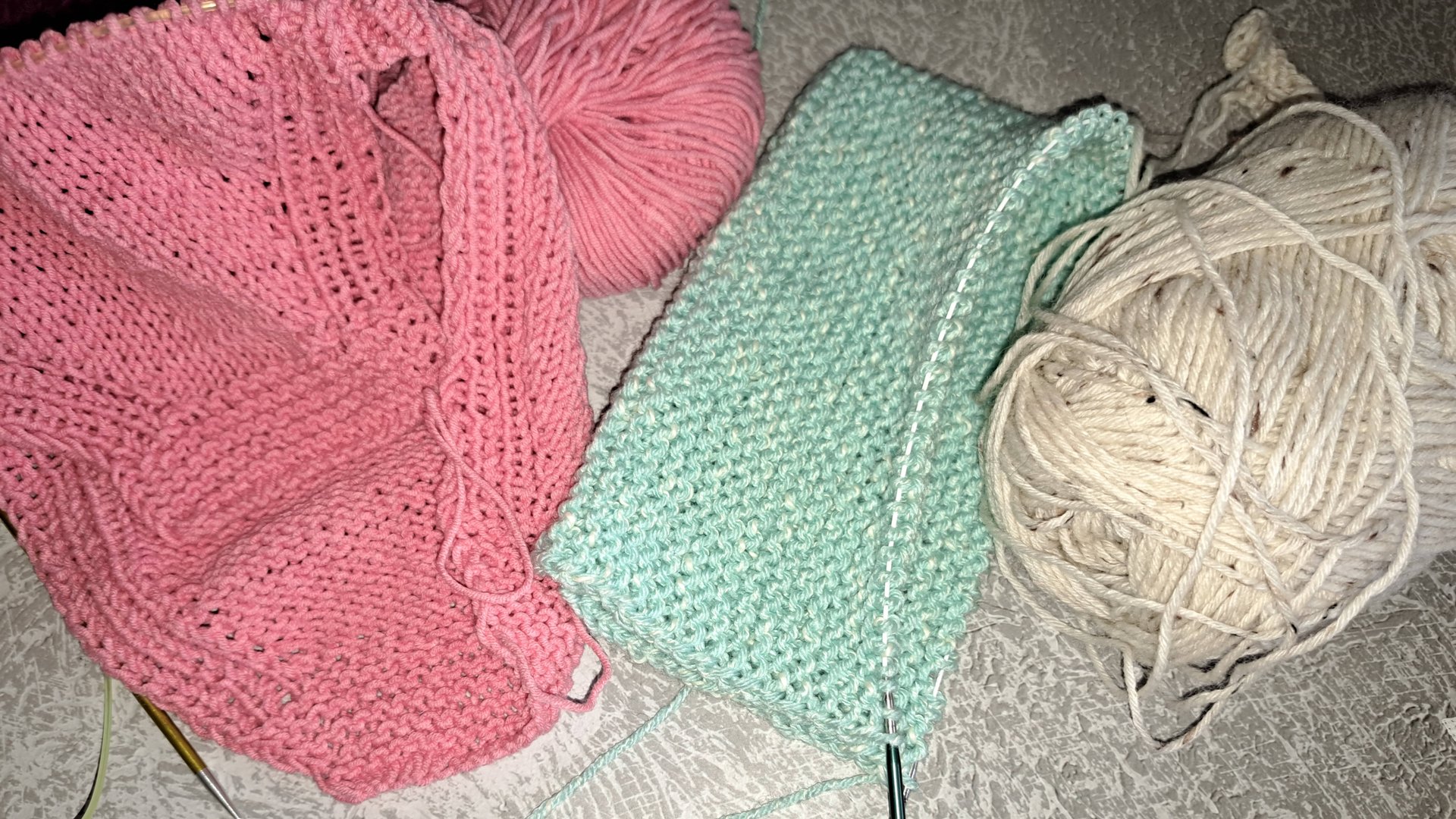 Вязальный эпизод. Продвижение джемпера и пряжа на новые заказы 💥 забыла как вязала