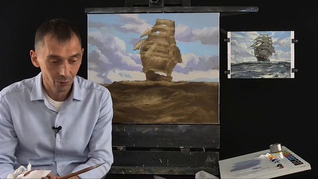 "Парящий по волнам": второй день открытого марафона по мотивам М. Доусона