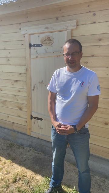 Отзыв на новую баню из бруса компании "Ваша Баня"