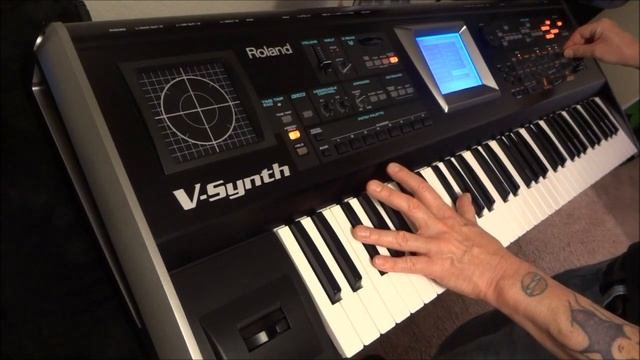Roland V-Synth Time Tripping 2017 Synthesizer Variphrase Synth Rik Marston