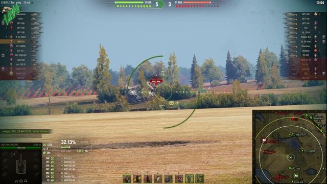 Мир танков UDES 03 за этот хороший бой дали мастера