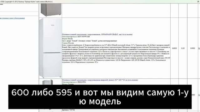 2.15 Отдельностоящий холодильник