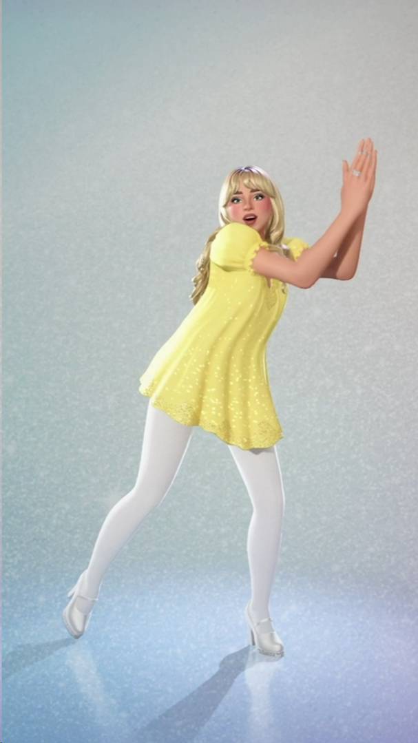 Fortnite Emote Please Please Please Sabrina Carpenter #Shorts