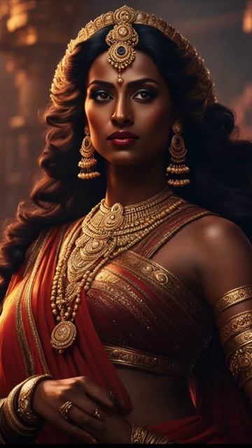 «Калика пурана». Аватар богини Парвати принцесса Таравати достигла поры юности