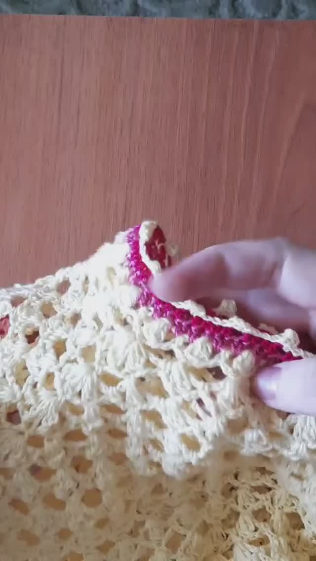 Легкая обвязка изделий крючком!👍👍