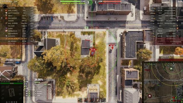 Lorr 155 51 САУ бой на Мастера