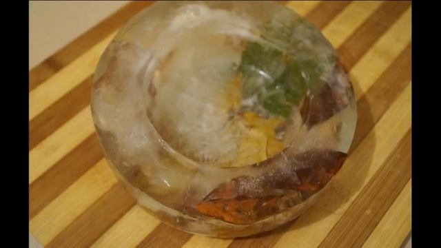 Осенний подсвечник / Наше ледяное творчество