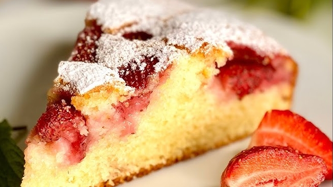 Самый ПРОСТОЙ ПИРОГ к чаю 🍓