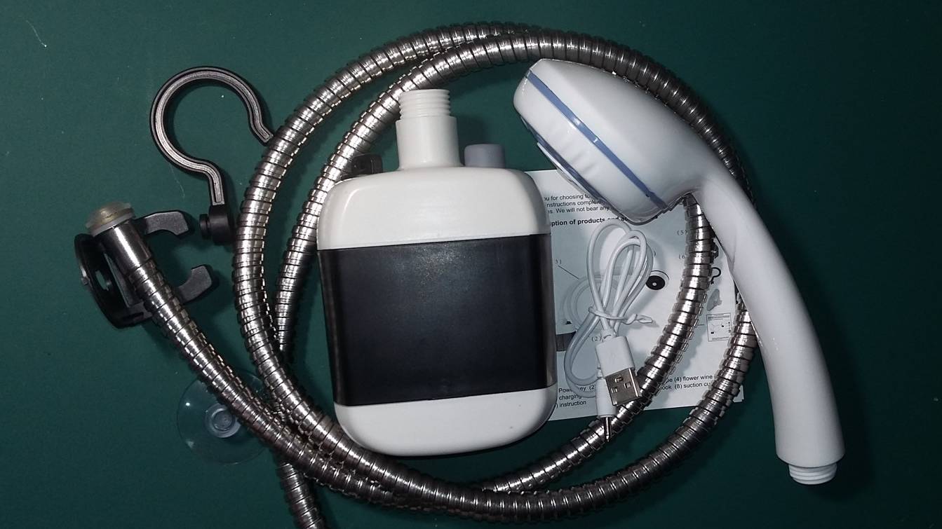 Садовый душ, просто и удобно