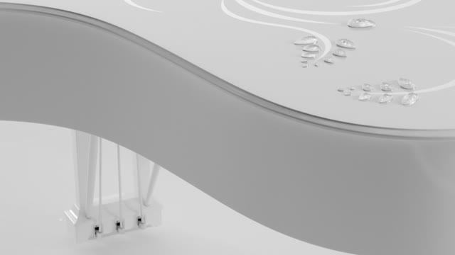 Steinway & Sons рояль арт-кейс со стекляшками-побрякушками