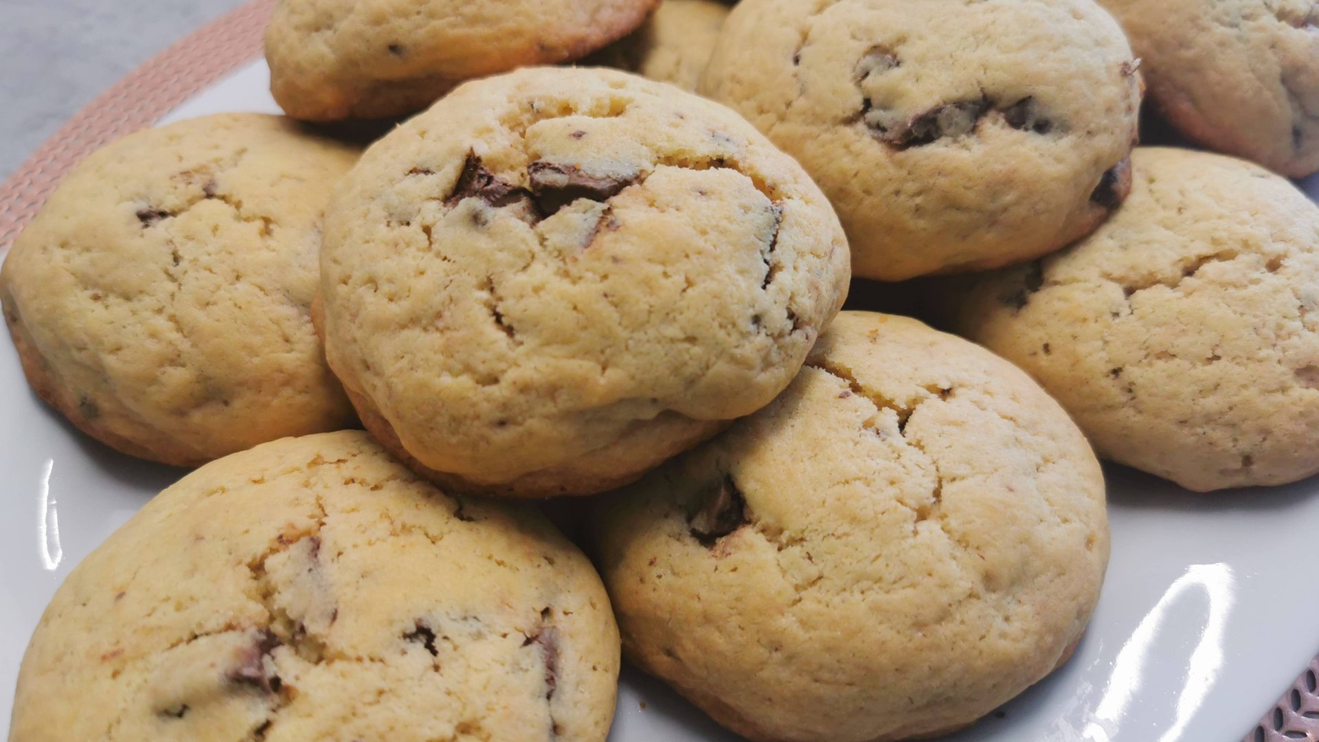 Печенье Американское с шоколадом. Мягкое и очень вкусное печенье!